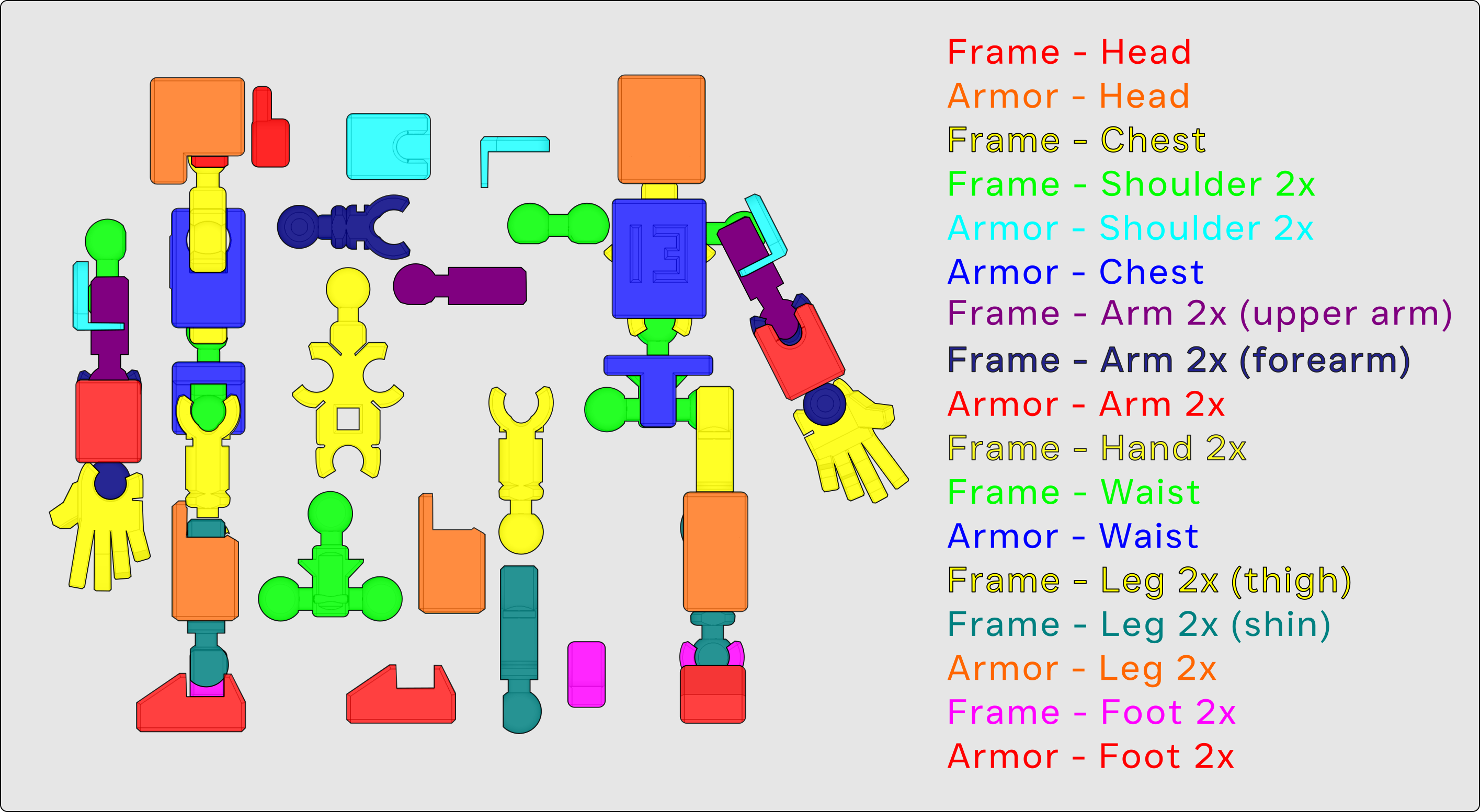 Mini-13 Color planner por Perchik | Descargar modelo STL gratuito ...