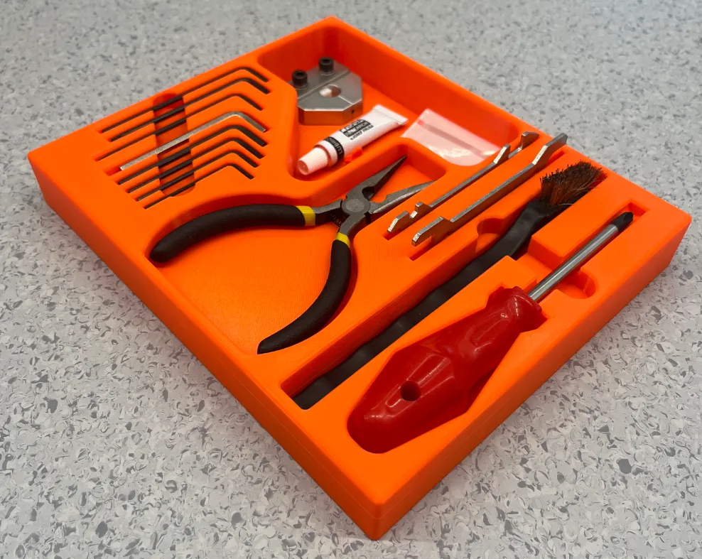 Prusa MK3s / MK4 Tool Organizer for Drawer by Stephan91 | Download free ...