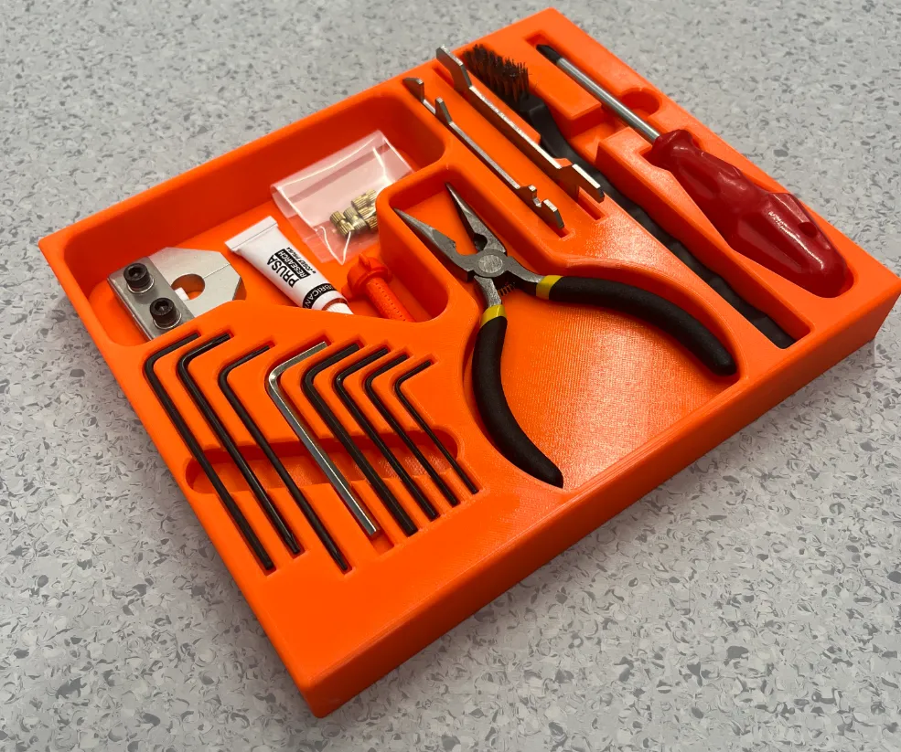 Prusa MK3s / MK4 Tool Organizer for Drawer by Stephan91 | Download free ...
