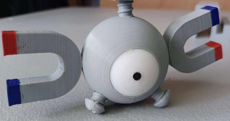 Articulated Magnemite Pokémon by MoonMan | Download free STL model ...
