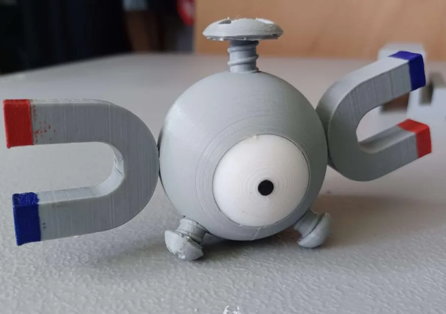 Articulated Magnemite Pokémon by MoonMan | Download free STL model ...