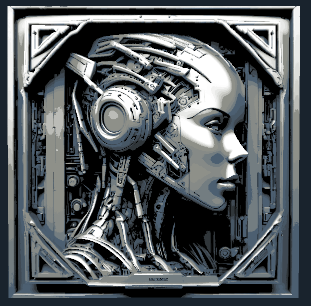 Mech girl 2 - Hueforge by Bottega.co.nz | Download free STL model ...