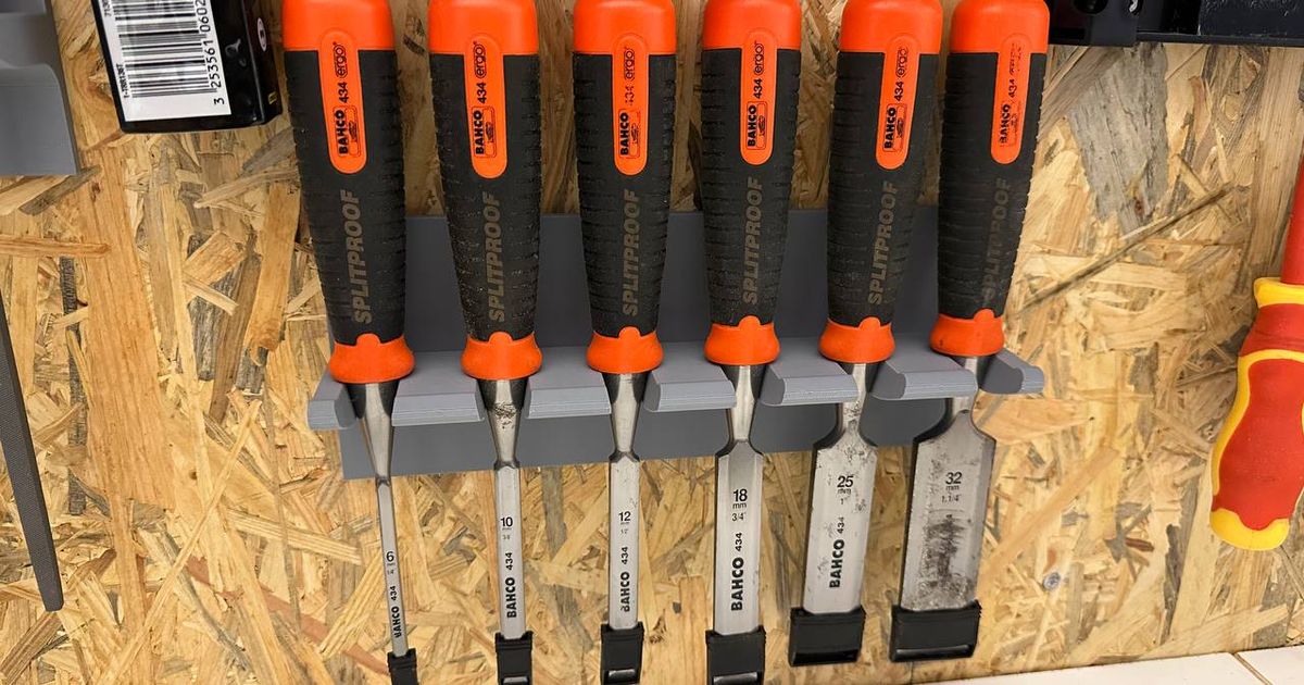 Bahco Chisel Holder 6pcs By Echtetim Download Free Stl Model