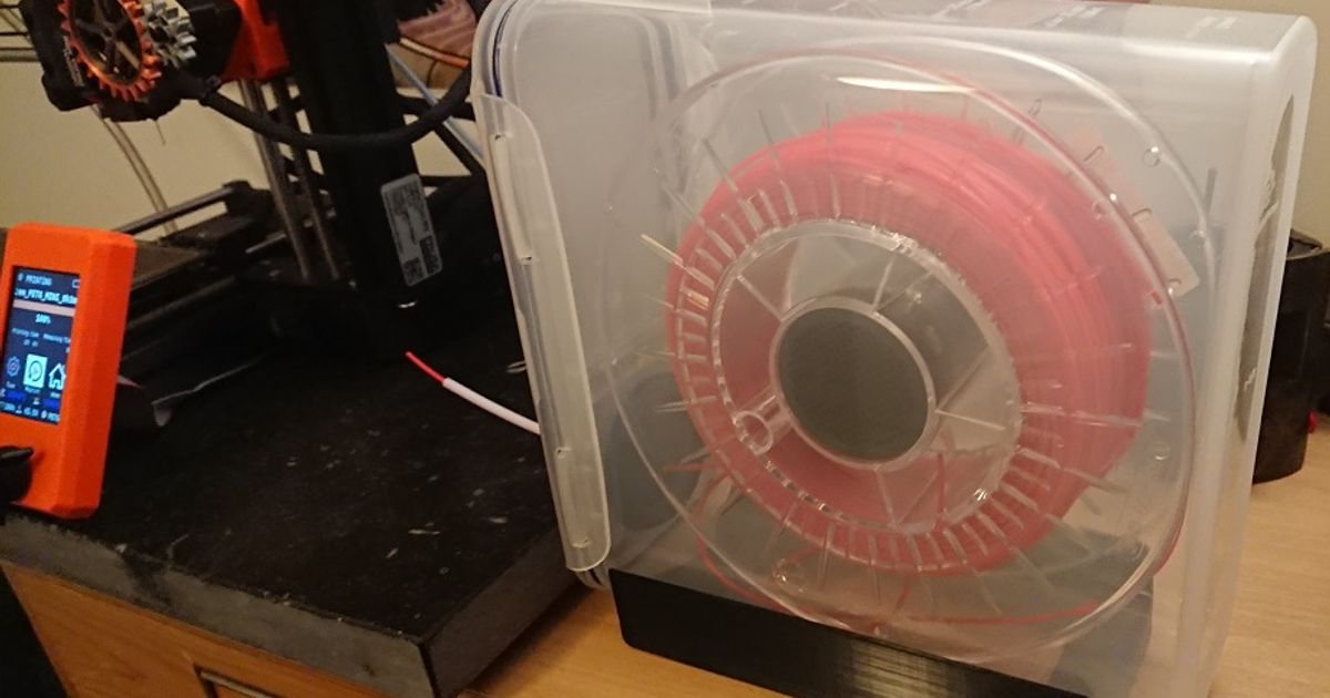 DIY drybox from tupperware by Drenth Engineering | Download free STL ...