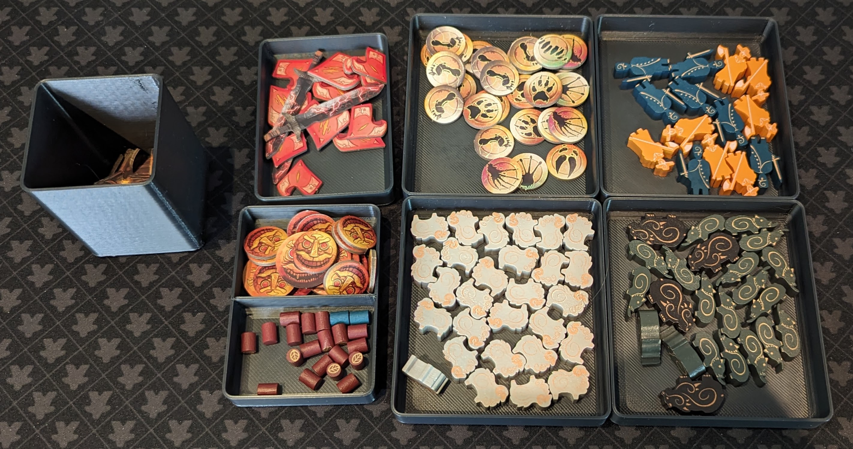 Beast board game insert von woshee | Kostenloses STL-Modell herunterladen | Printables.com