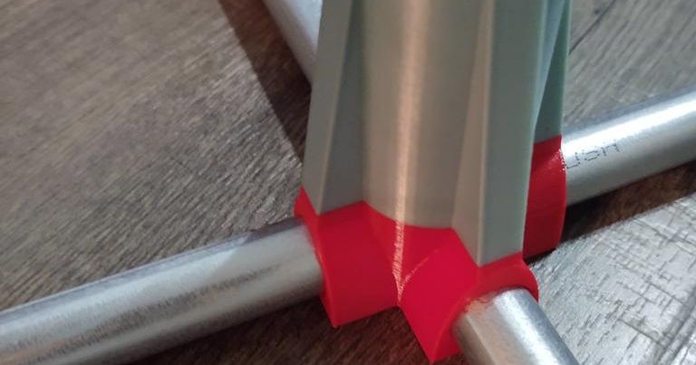 tree stand for half inch pipe/conduit - 18mm or 0.7" diameter by KyleT ...