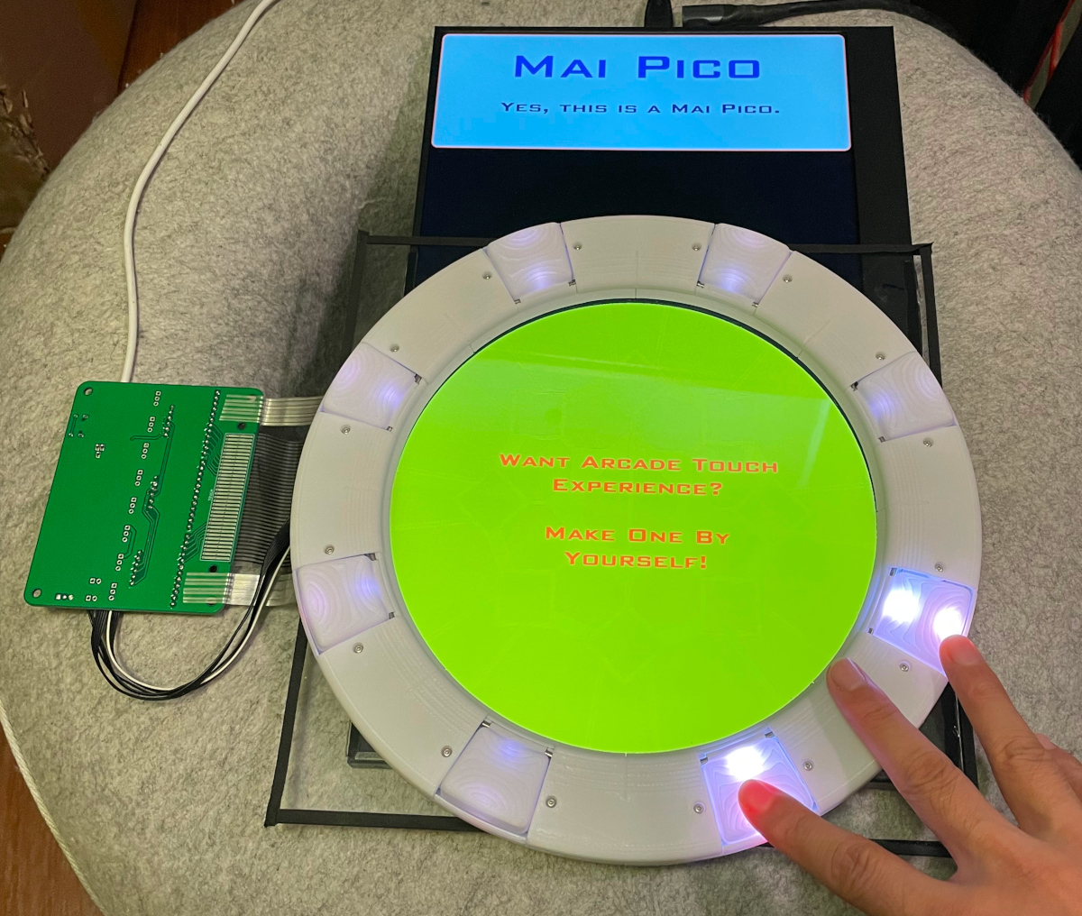 Mai Pico (Maimai Controller for 15.6inch Display) by WHowe China | Download free STL model ...