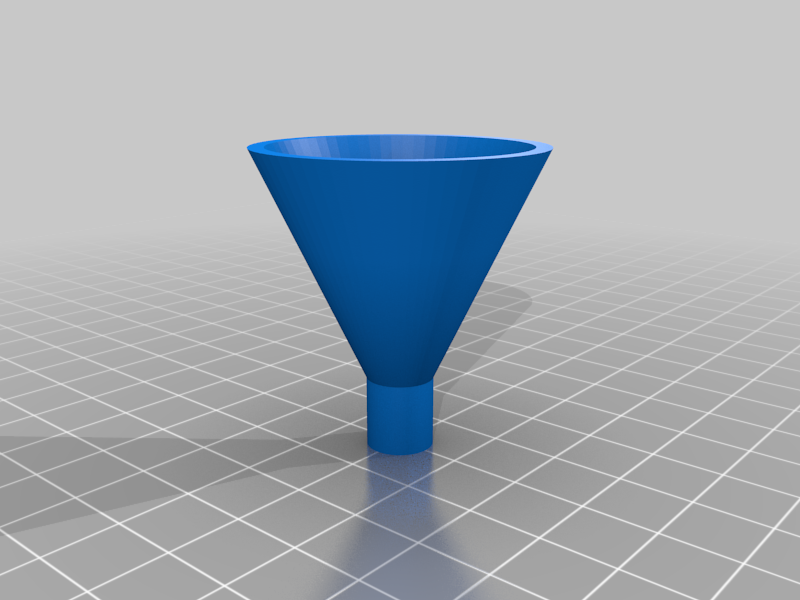 flask funnel 9.5 mm by KyleT | Download free STL model | Printables.com