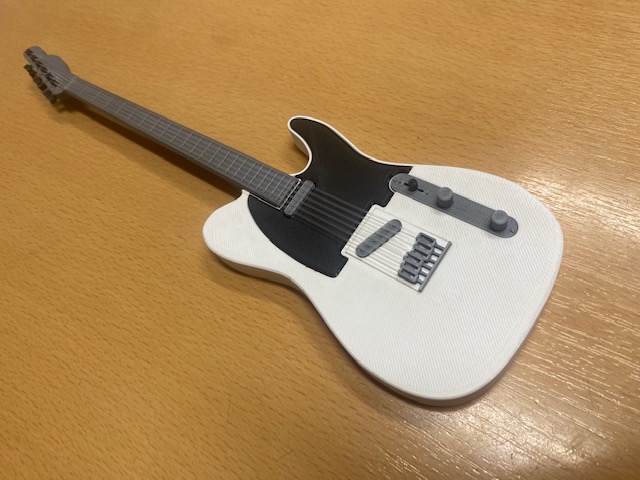 Electric guitar 100% 3d printed by Btjr | Download free STL model ...