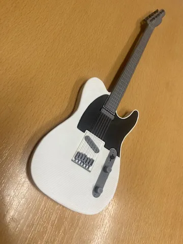 Electric guitar 100% 3d printed by Btjr | Download free STL model ...