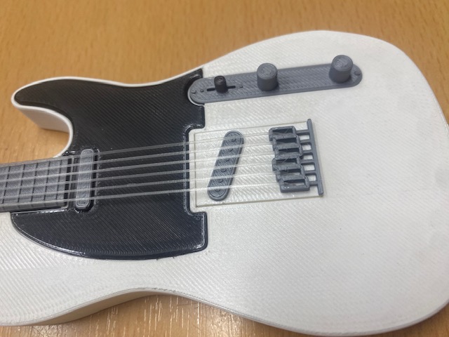 Electric guitar 100% 3d printed by Btjr | Download free STL model ...
