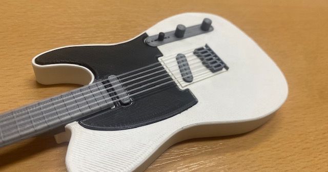 Electric guitar 100% 3d printed by Btjr | Download free STL model ...