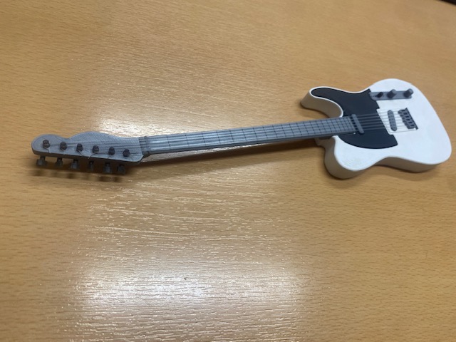 Electric guitar 100% 3d printed by Btjr | Download free STL model ...