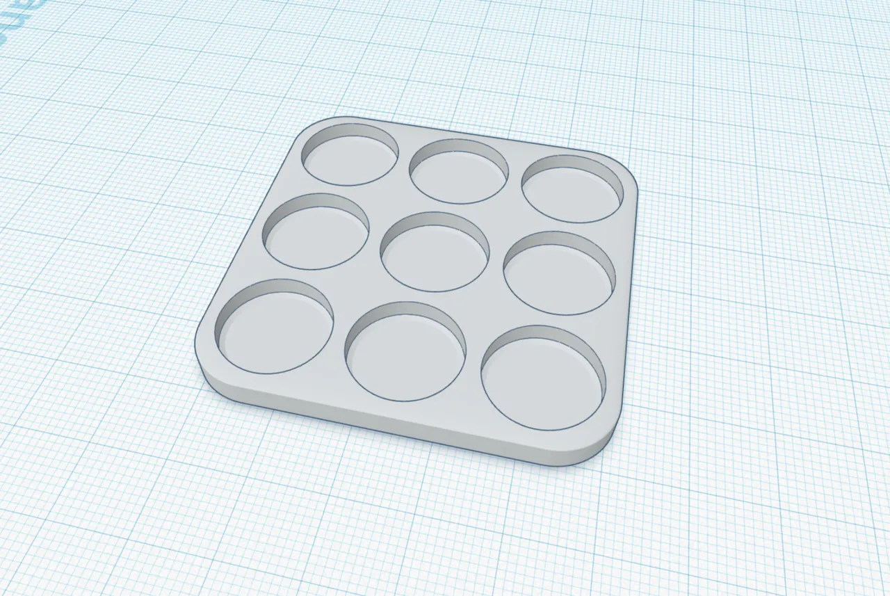 Tic Tac Toe Game MINI pocket design by G3D | Download free STL model ...