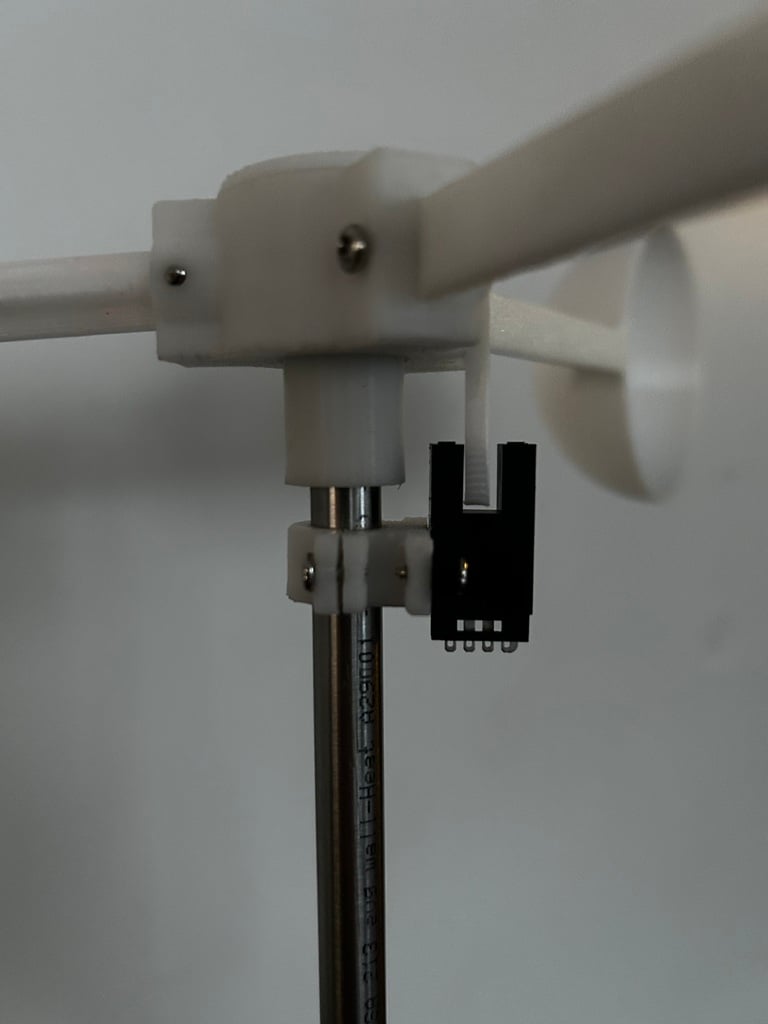 Modular Anemometer with roller scate bearing by jattie | Download free ...