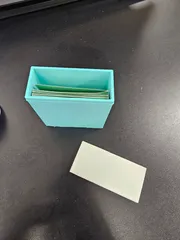 Configurable size card box by jvidal | Download free STL model ...