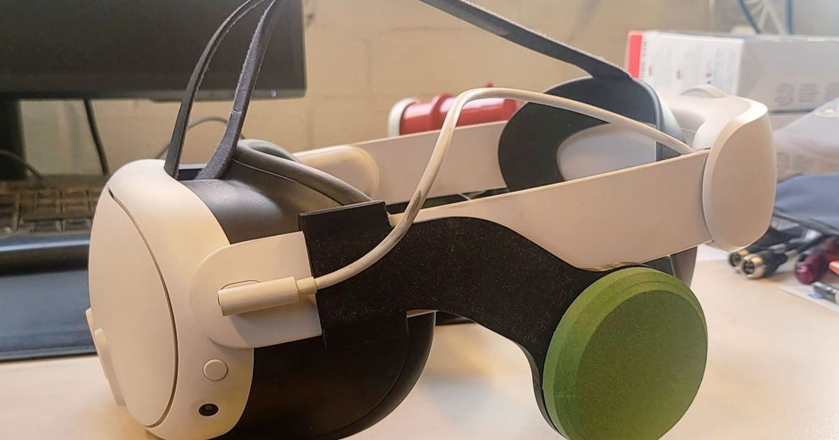 Meta quest 3 sound enhancer von jonasdromberg | Kostenloses STL-Modell ...