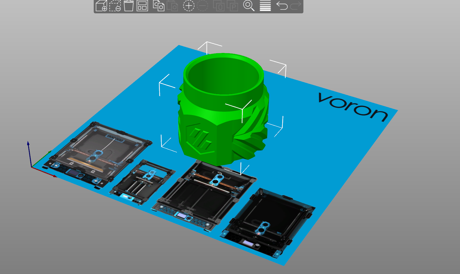 Voron Themed Heatset Cups by Majarspeed | Download free STL model ...
