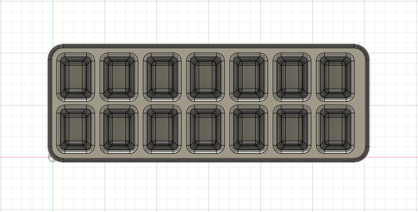Ice Cube tray V4 by Jürgen VL | Download free STL model | Printables.com