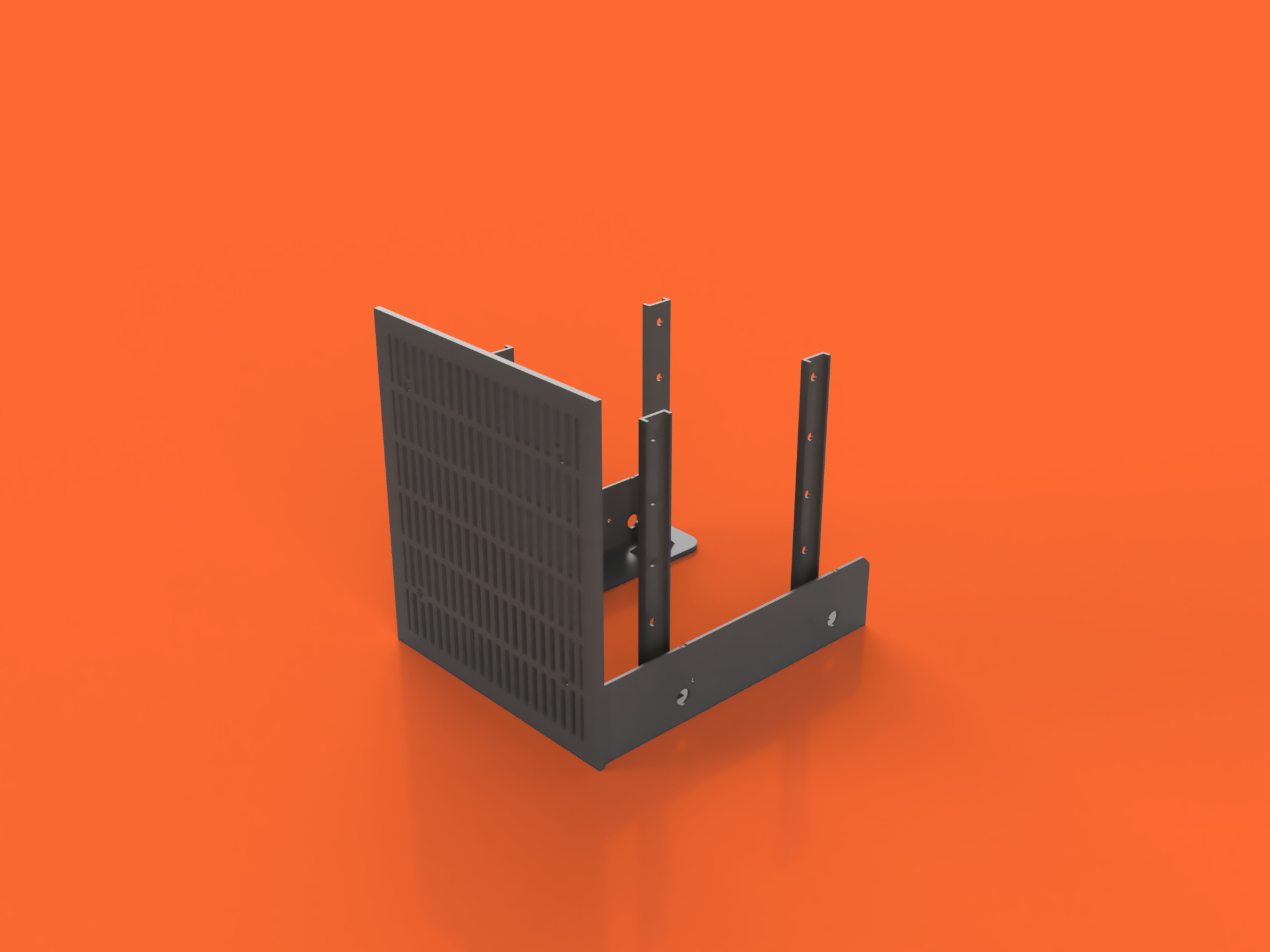 5.25" Drive Bay HDD Stack by cedarrapidsboy | Download free STL model ...