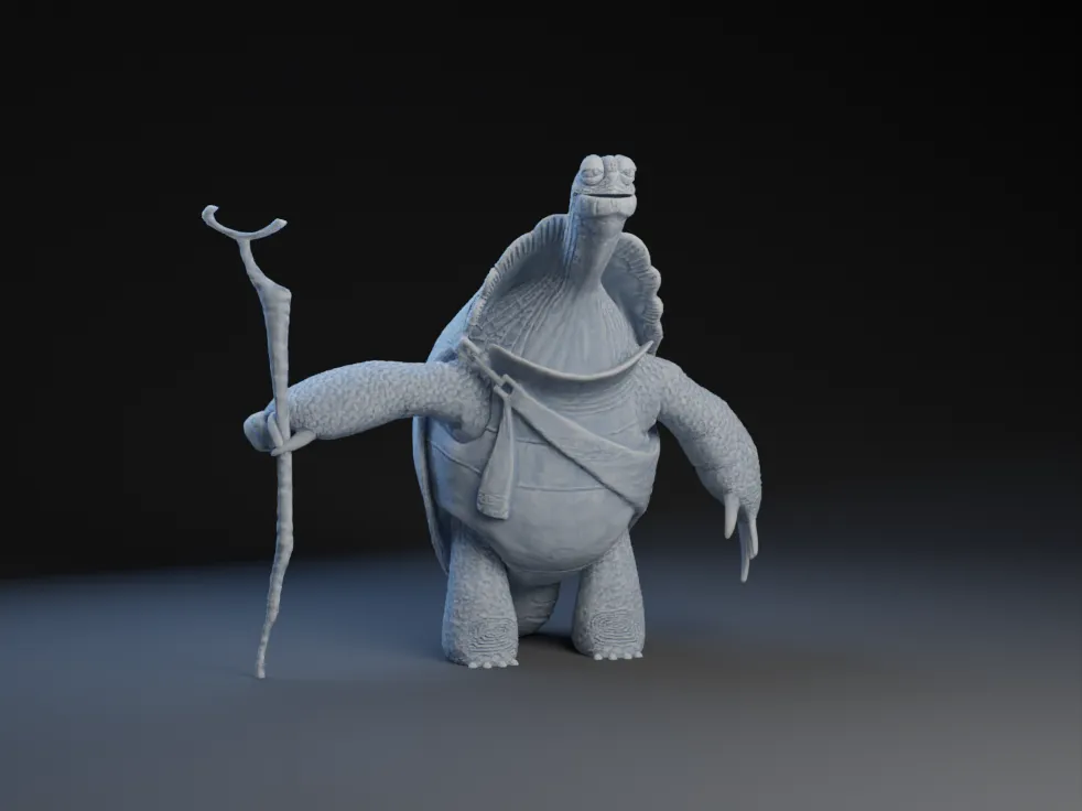Master Oogway by Peter Farell | Download free STL model | Printables.com
