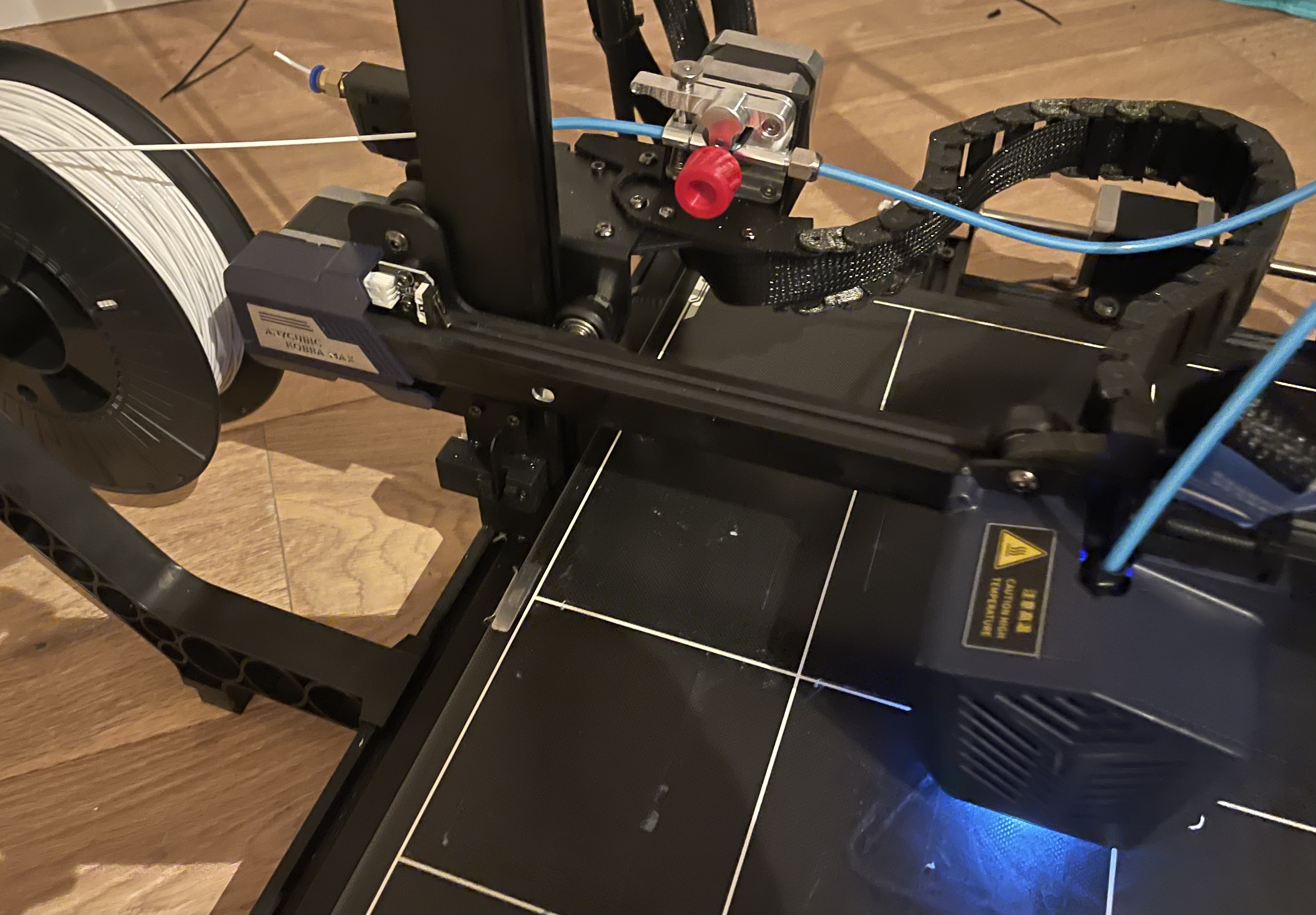 Anycubic Kobra Max chainlink microswiss extruder mount (Updated V2) by ...