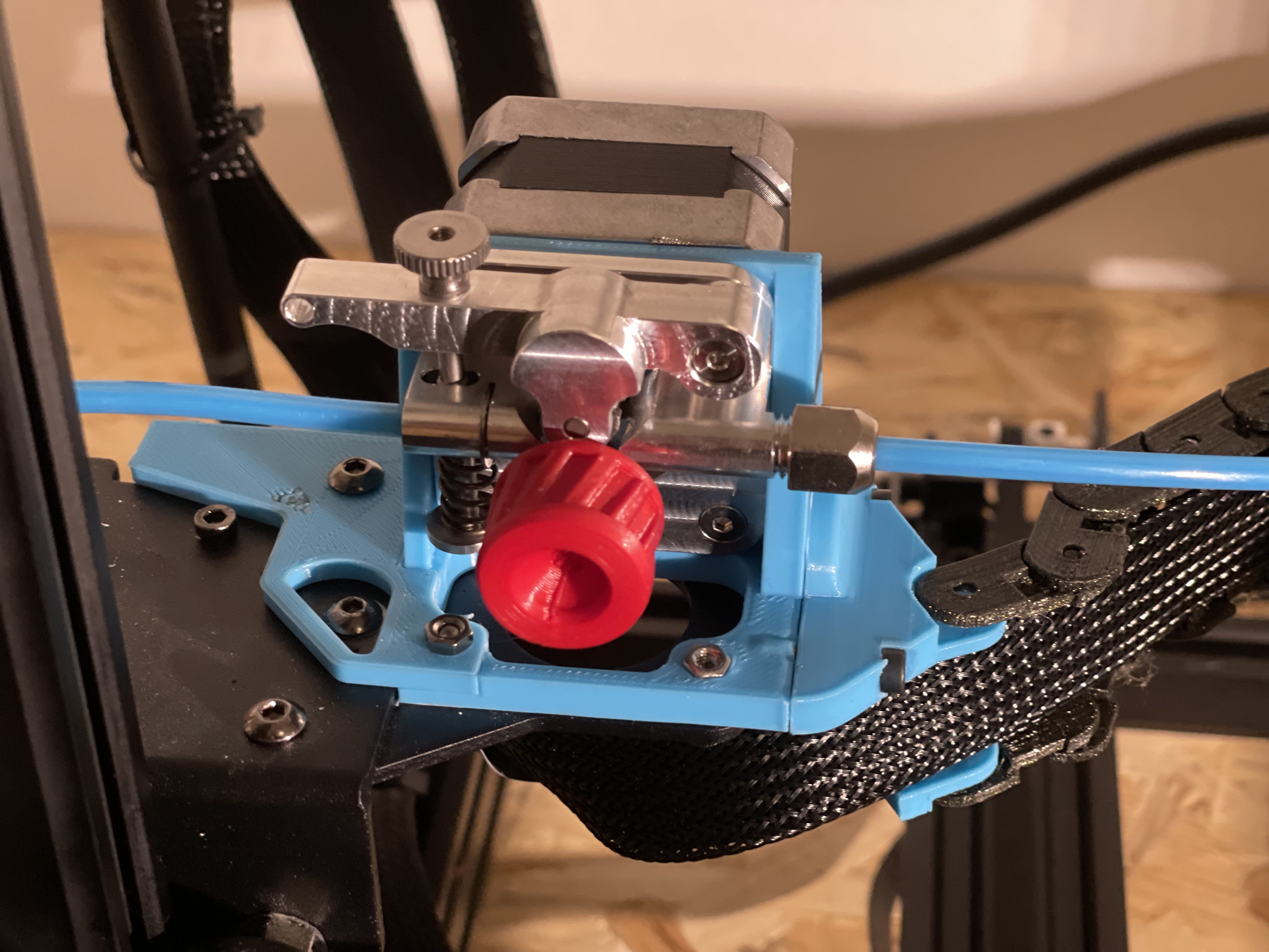 Anycubic Kobra Max chainlink microswiss extruder mount (Updated V2) by ...