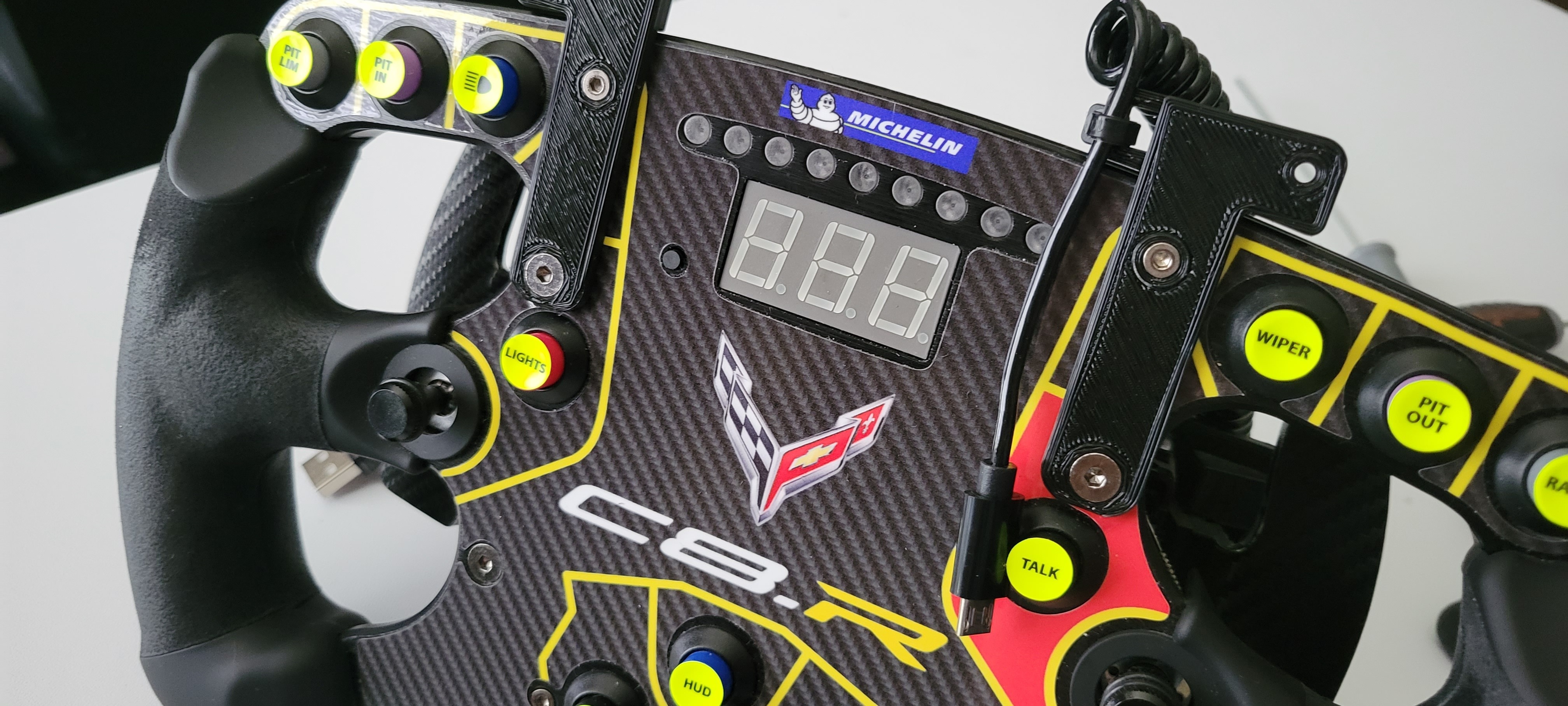 4.3" Screen Mount for Fanatec Formula Wheel by Tim Collier | Download ...