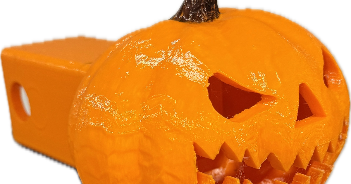Pumpkin Trailer Hitch by jddynes | Download free STL model | Printables.com