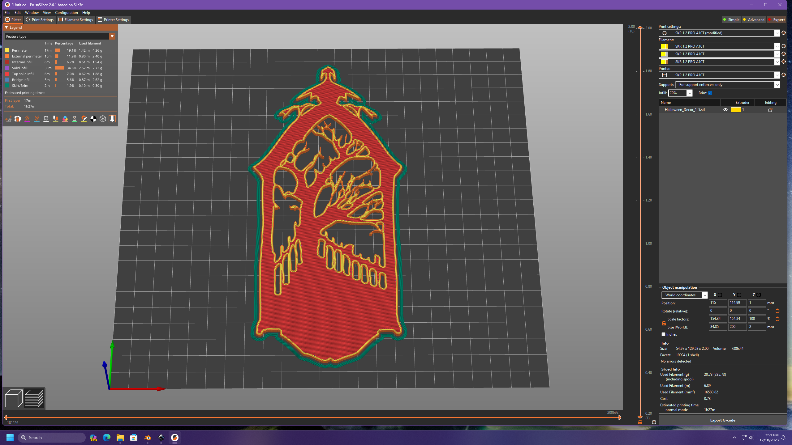 Halloween Decorations by Clod Stomper Productions | Download free STL ...