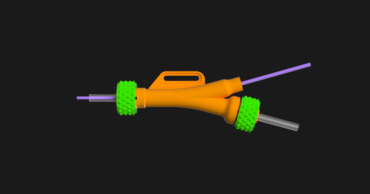 Instant Y-Splitter for Bambu AMS X1C P1S P1P par OurAngryBadger ...