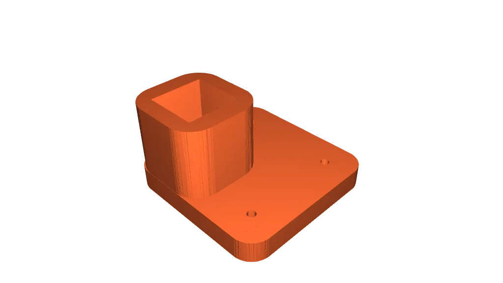 13mm square rod fastener by Rui Gonçalves | Download free STL model ...