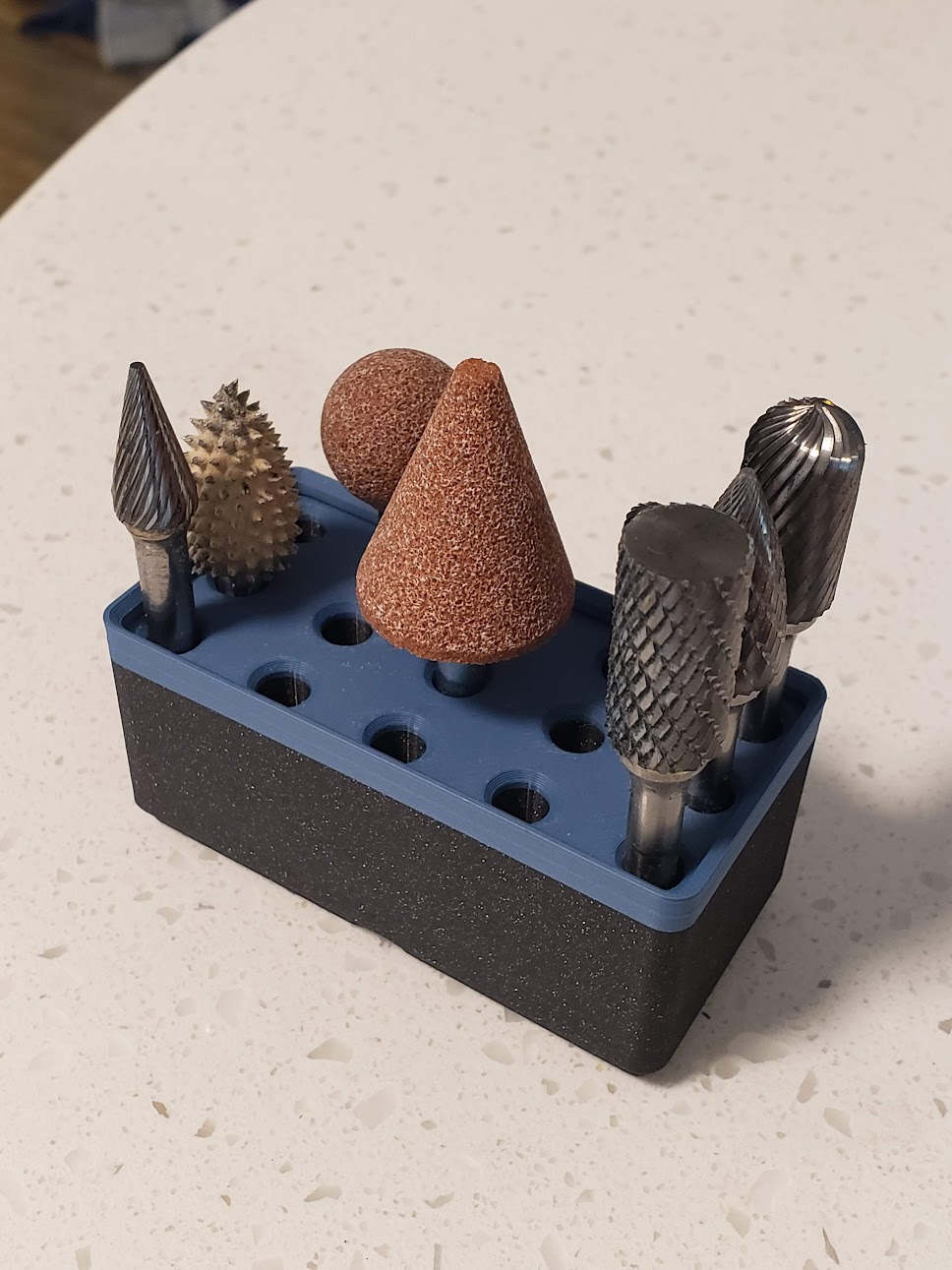 1/4" Burr Storage Using Gridfinity by Ghostrider | Download free STL ...