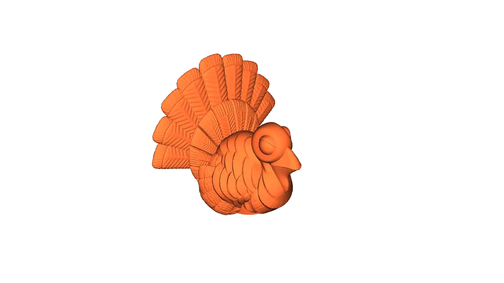 Turkey by Rob Beast (All Things STL) | Download free STL model ...