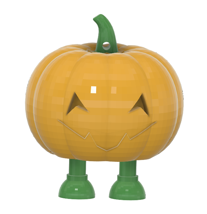 Standing Pumpkin by steve smith | Download free STL model | Printables.com