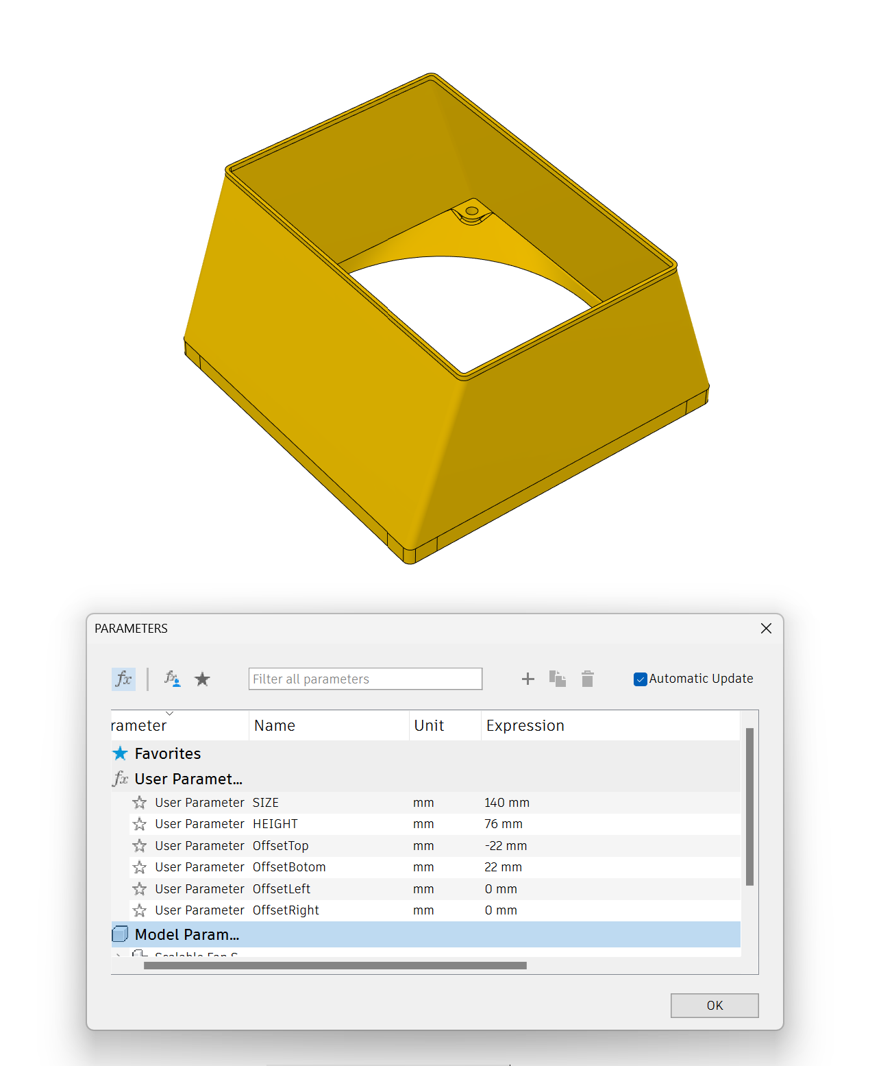 Universal PC Fan Duct with CAD [Parametric] von Haydn Bao | Kostenloses ...