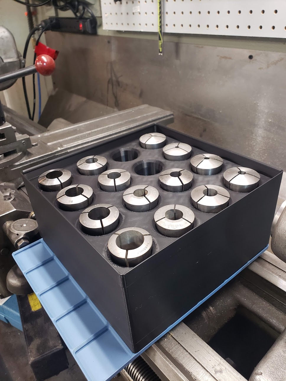 x16 - 5C Collet Holder For Gridfinity by Ghostrider | Download free STL ...