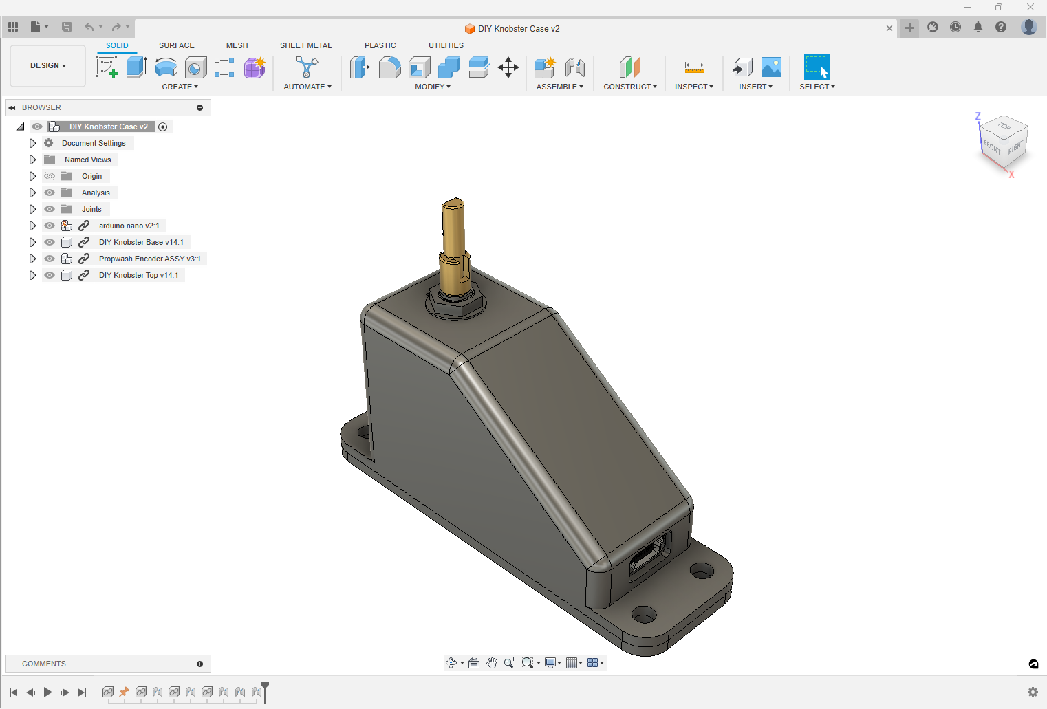 Knobster DIY Case by hackoholic | Download free STL model | Printables.com