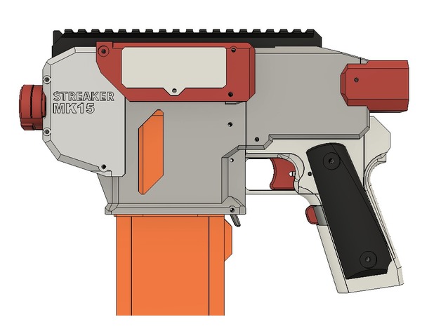 (REAL FILES) MeakerVl NERF Meaker Mk 15 "Streaker" with actual files ...