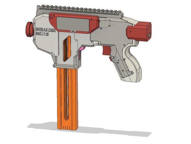 (REAL FILES) MeakerVl NERF Meaker Mk 15 "Streaker" with actual files ...