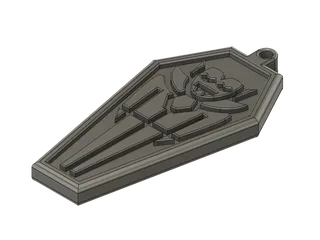 Vampire Coffin Keychain by Tyler Nielsen | Download free STL model ...
