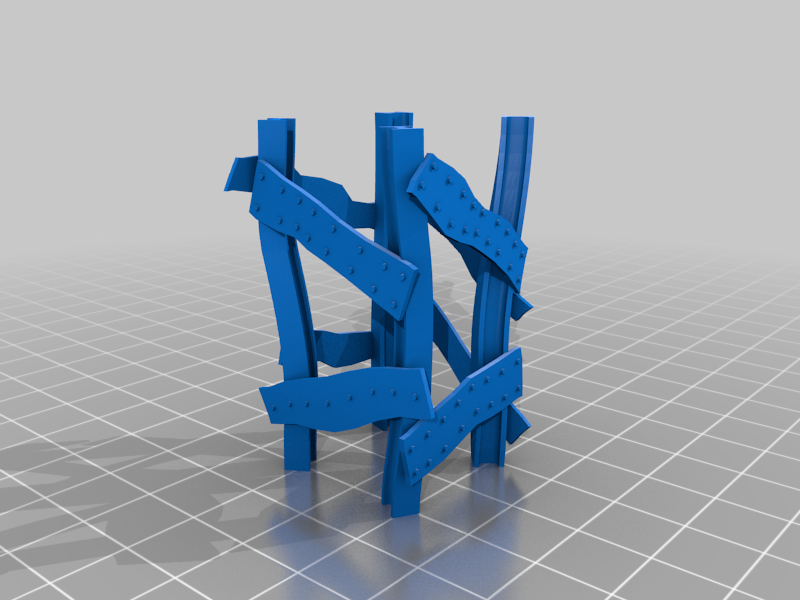 Scrap Metal Objective Markers by Udo's 3D World | Download free STL ...