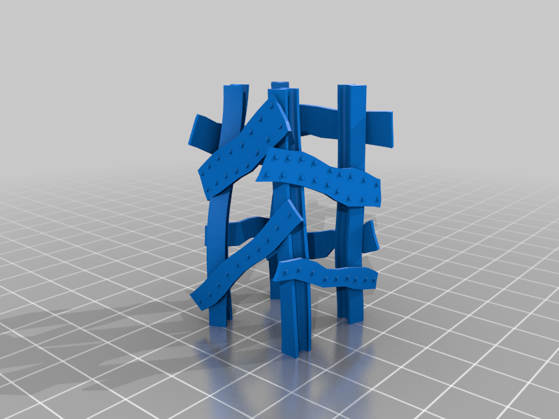 Scrap Metal Objective Markers by Udo's 3D World | Download free STL ...