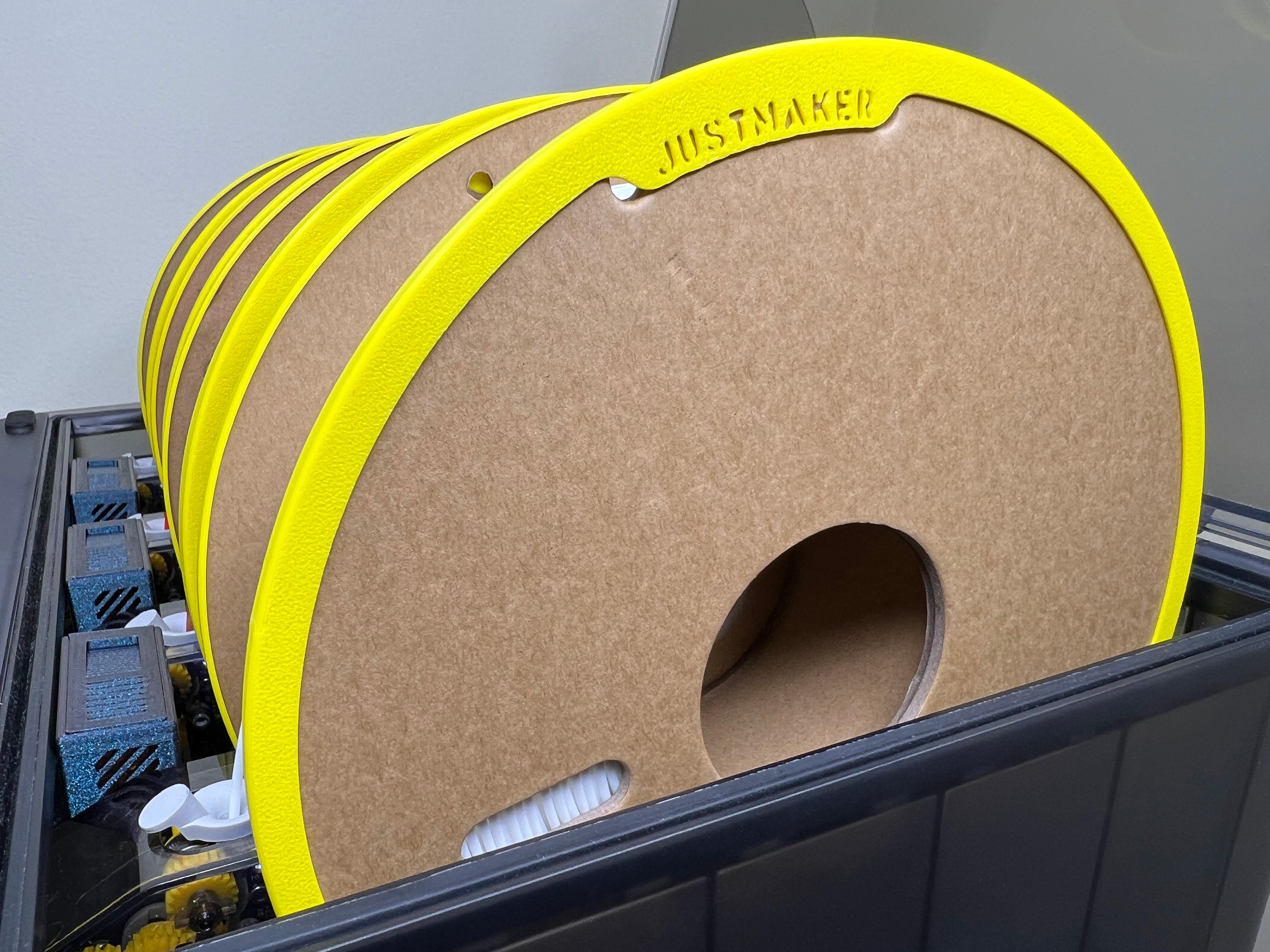 JUSTMAKER Bambu Lab AMS Cardboard Spool Adapter Ring by DesignCraft ...