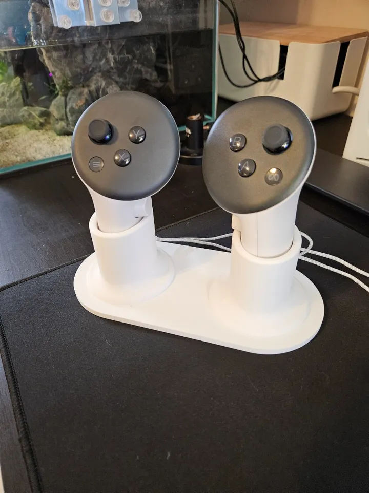 Meta Quest 3 controller stand by Poochaku | Download free STL model ...