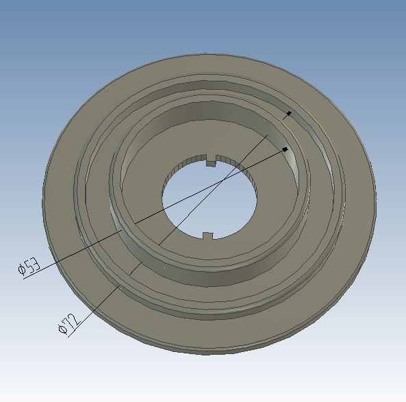 Filament Spool Winder - adapter side for Sunlu-Creality-Esun spools by ...