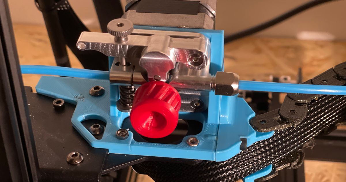 Anycubic Kobra Max Microswiss Extruder mount only (V2 Updated) by ...