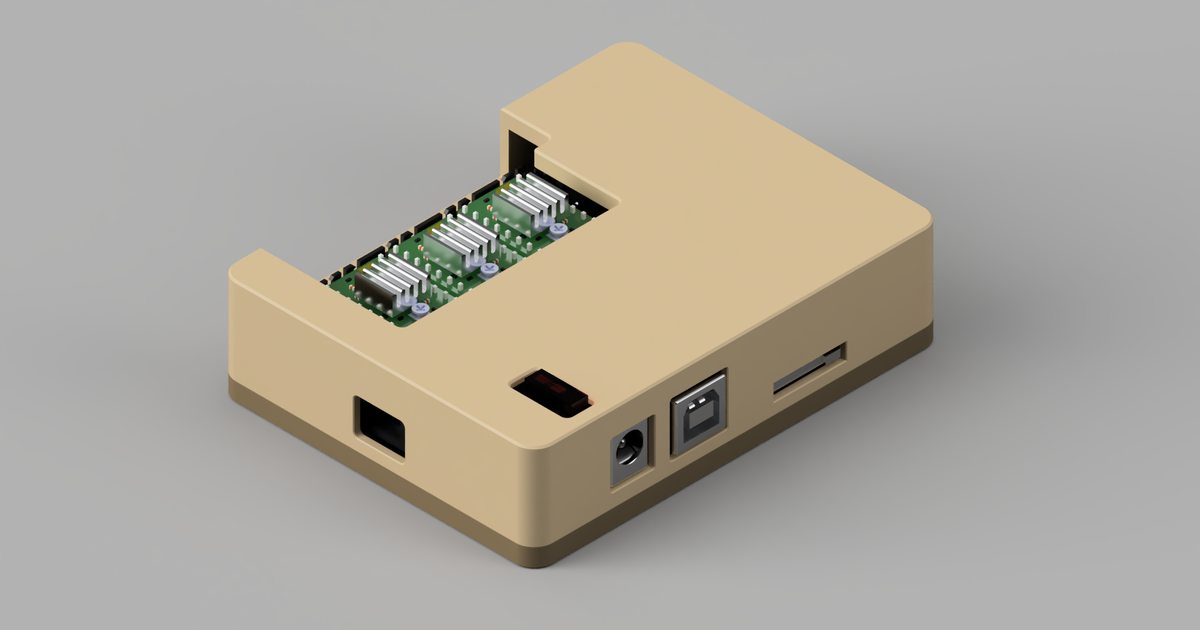 MKS DLC32 V2.1 Case von ryandam | Kostenloses STL-Modell herunterladen ...