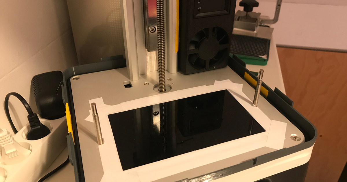 Lid spacer for Phrozen Sonic mini 4k by Feday | Download free STL model ...