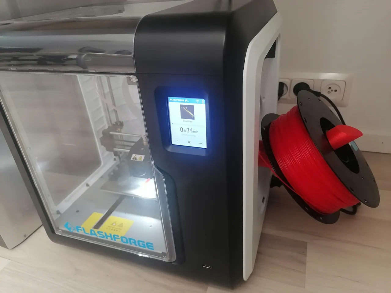 Flashforge adventurer 3 pro 2 spool holder by Eetu Harjumaa | Download ...